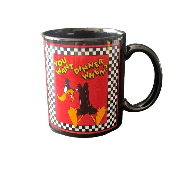 Warner Bros. | Dining | Vintage Warner Bros 991 Daffy Duck Coffee Tea ...